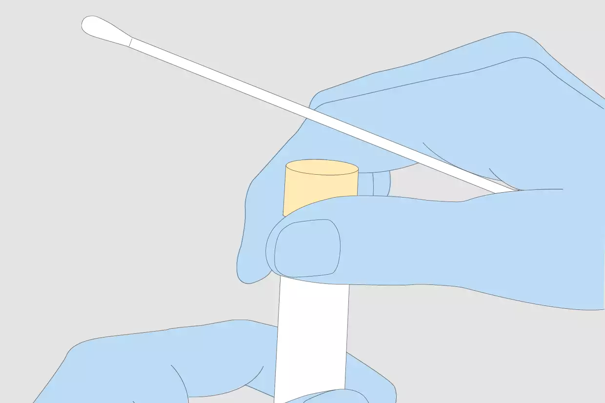 Självprovtagning klamydia och gonorré - instruktion VGR - 1177